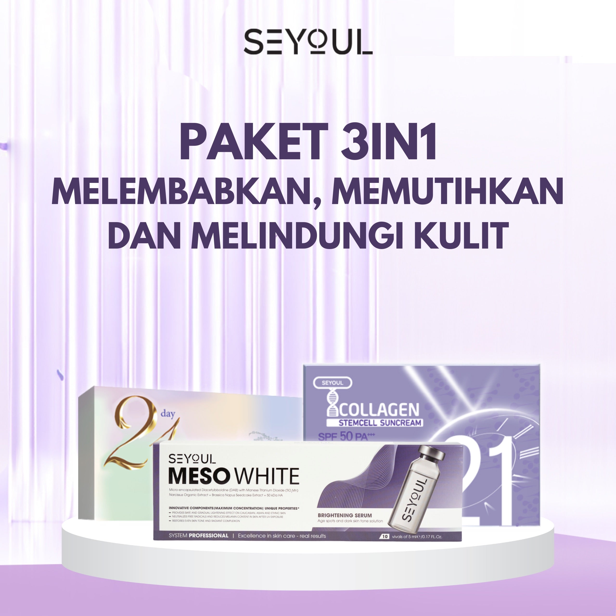 SEYOUL Paket 3in1 Skincare – Seyoul Indonesia